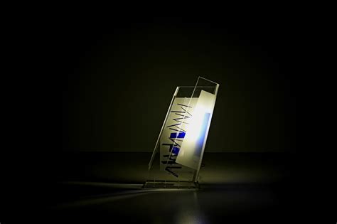 Plexiglass Art Lamp 1980s The House Of Wauw