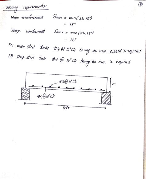 design a simply supported one way reinforced concrete floor slab to