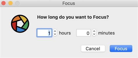 Using Focus Learn How To Use The Focus Mac App Learn How To Block Distractions