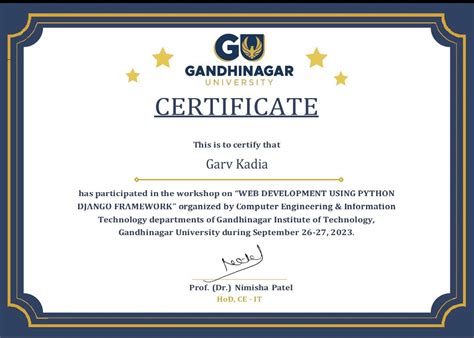 Garv Kadia On Linkedin Professionaldevelopment Workshopcertificate