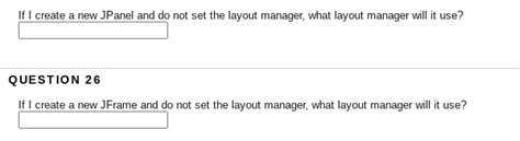 Solved If I Create A New Jpanel And Do Not Set The Layout