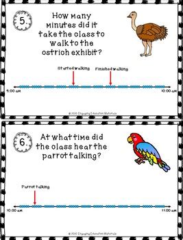 Telling Time On A Number Line A Montessori Inspired Lesson TpT