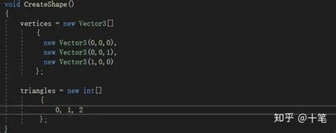 Unity 自定义创建Mesh入门cpu 知乎