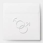 Gay Pride Envelopes Personalized Same Sex Love Zazzle