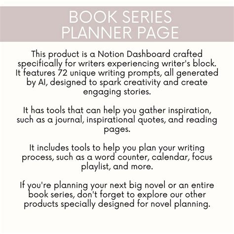 Writing Prompts Notion Template For Fiction Authors Notion For Writing Ideas 72 Writing Prompts