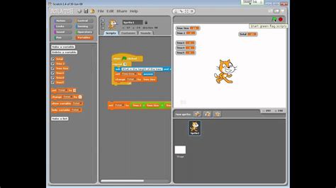 using scratch to calculate the average youtube