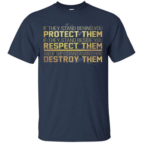 If They Stand Behind You Protect Them Shirt Hoodie Teedragons