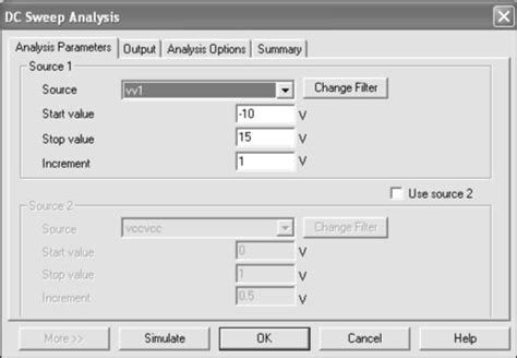 Multisim Circuit Examples Dc Sweep And Transient Analysis Blog Assignmentshark