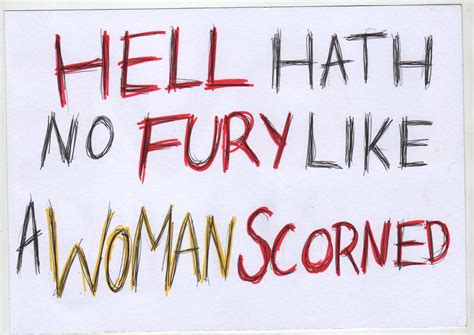 Hell Hath No Fury Like A Woman Scorned By Mortuussolani On Deviantart