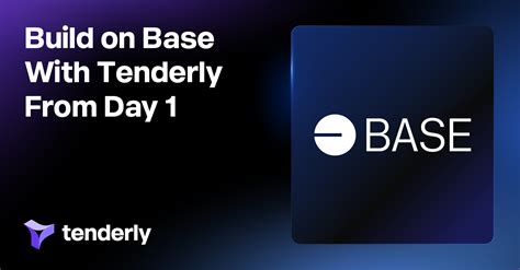 how to build on base mainnet with tenderly