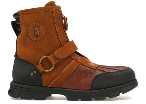 Polo Ralph Lauren Conquest Hi Iii Boot Brown Mens 812741872 001 Us