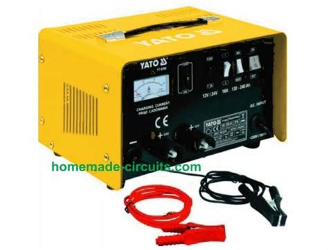 Car Battery Charger Circuit Schematic Circuit Diagram