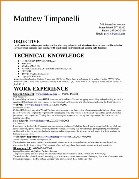 Coding Resume Templates