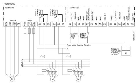 A Simplified Wiring Diagram For Danfoss Vfd With Bypass A Simplified Wiring Diagram For Danfoss Vfd With Bypass