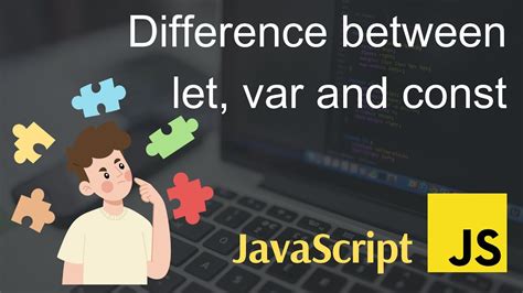 Let Var Const Variable Difference Youtube