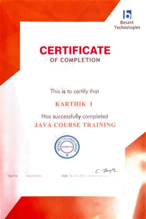 karthik i on linkedin java programmingjourney techachievement certification…