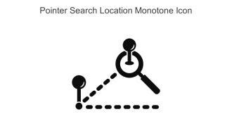 Pointer Search Location Monotone Icon In Powerpoint Pptx Png And Editable Eps Format PPT Sample