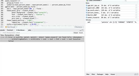 Knit To Html Error In Markdown Publishing Your Results Posit Community