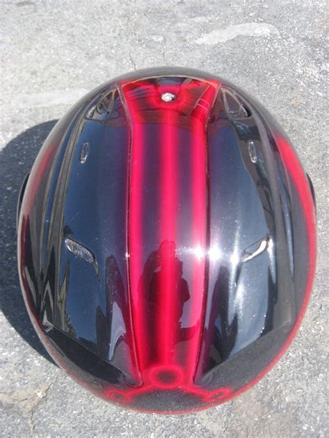 Pinstripe Chris Tron Style Motorcycle Helmet