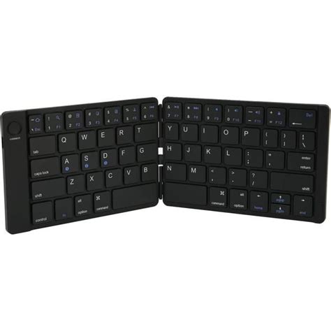 Clavier Bluetooth Pliable Mini Clavier Sans Fil Touches Type C Interface Pu Cuir Clavier