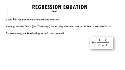 Linear And Univariate Regression Analysispptx Free Download