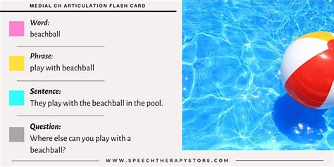 300 Ch Words Speech Therapy {word Lists For Ch Sound} Speech Therapy Store