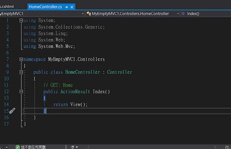 Aspnet Mvc第002天從頭建立aspnet Mvc應用程式循序漸近式理解controller跟view互動