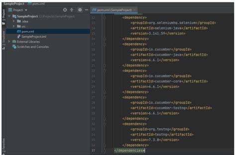 Setup Selenium Java Maven Project With Cucumber And Testng