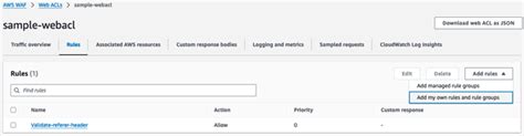 How To Help Prevent Hotlinking Using Referer Checking Aws Waf And