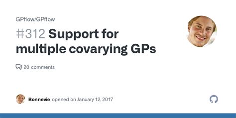 support for multiple covarying gps · issue 312 · gpflow gpflow · github