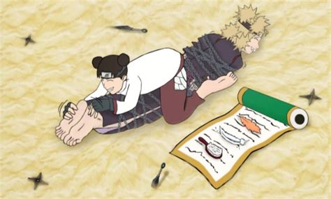Temari Tickle Feet By Ten Ten By Lucas On Deviantart