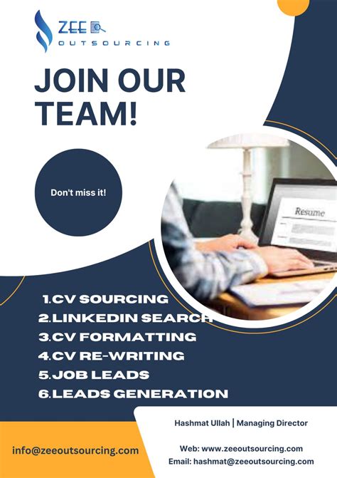 Hashmat Ullah On Linkedin Why Should I Join Zeeoutsourcing