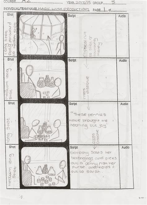 Group 3 Title Sequence Storyboard