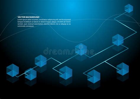 Cpu Layout Routing In Pcb Design With Blue Pattern Stock Illustration Illustration Of Pattern