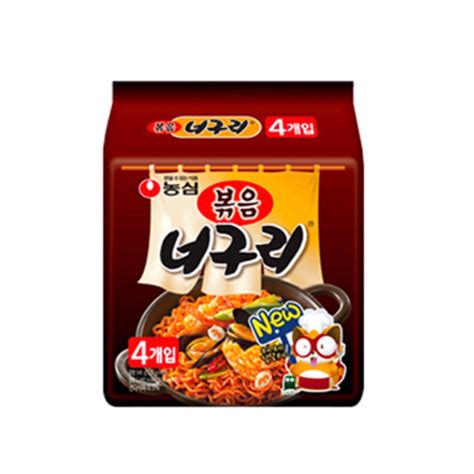 韓國直送🇰🇷nongshim 農心 浣熊香辣海鮮炒烏龍麵 蝦皮購物