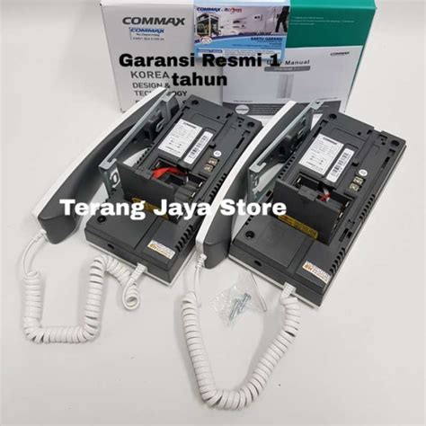 Promo 100 Produk Ori Terbaik Intercom Commax Tp 1l 2 Unit 100 And Resmi Diskon 23 Di Seller