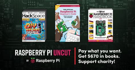 Rapberry Pi Uncut Humble Book Bundle Only Pay 1 Or More RaspberryPi