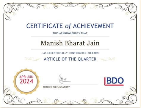 Dear Connections Im Thrilled To Announce That I Have Been Awarded Article Of The Quarter At