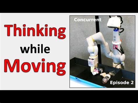 Free Video Thinking While Moving Deep Reinforcement Learning With Concurrent Control From