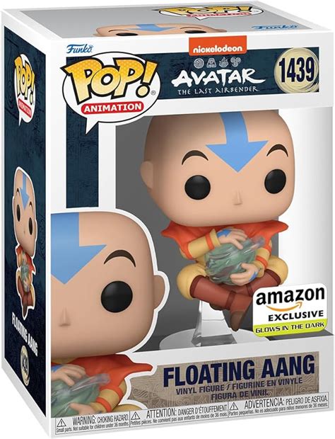 Funko Pop Animation Avatar The Last Airbender Floating Aang Glow In The Dark Amazon