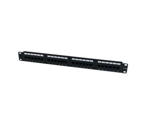 Startech Port U Rackmount Cat Patch Panel Catch Com Au