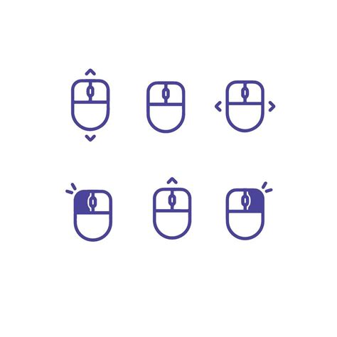 Mouse Scroll Function Vector Art Icons And Graphics For Free Download
