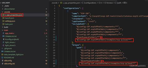 Vscodeesp Idf编译腾讯物联网控制台esp32例程esp Qcloudesp32 Qcloud Csdn博客