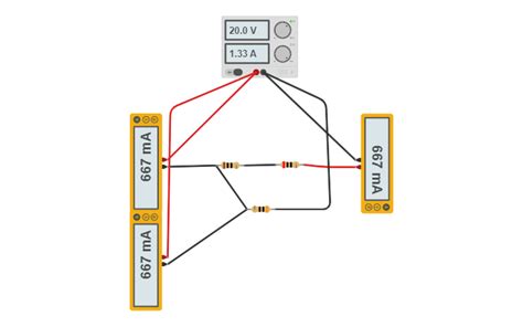 Circuit Design Problema 3º Eso Tinkercad