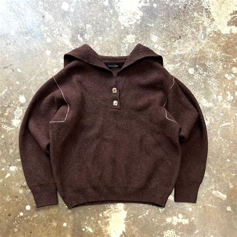 F 한섬 폼 스튜디오 세일러 니트 스웨터 시스템 타 세컨웨어헬로마켓