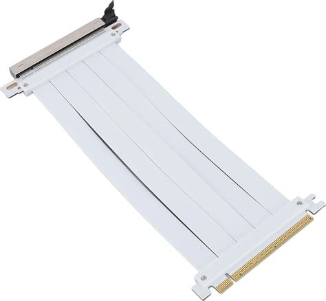 Zhaagrj Pcie 5 0 X16 Riser Cable 128gbps High Speed Pcie 5 0 X16 Graphics Card Flexible