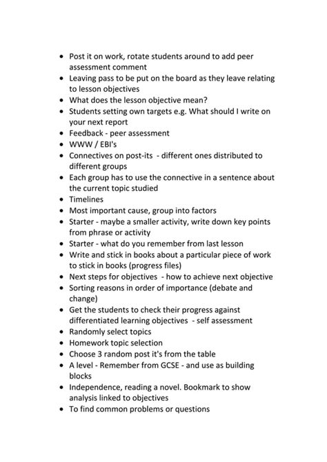 Post Its Pdf