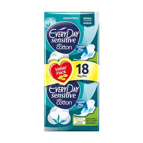 Everyday СЕНЗИТИВ НОРМАЛ 18 хигиенски влошки Аптеки ПОЛИН