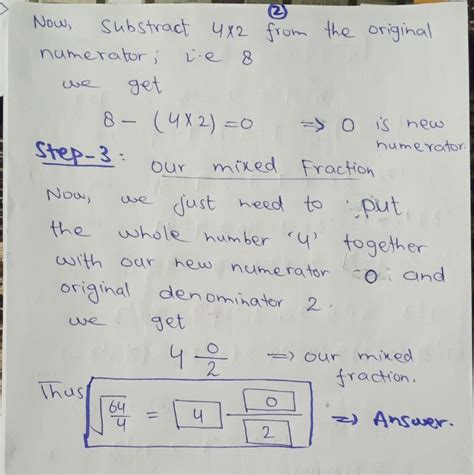 [solved] Calculate Answer As A Mixed Fraction In Lowest Terms 64 4 4 2 Course Hero