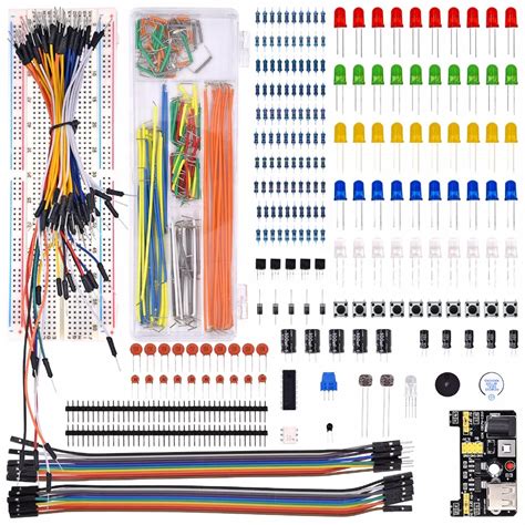 Shop Generic Capacitor Breadboard With Led Component 830 Kit